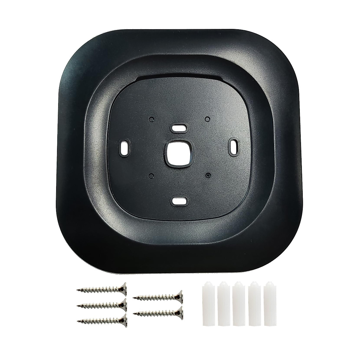 Thermostat Decorative Wall Plate Bracket Black for New 2022 Ecobee Smart Thermostat (1)