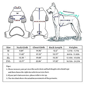 ISPET Puppy Dog Jammies Soft Velvet Dog Cotton Pjs Jumpsuit Unisex Onesie, Plaid Dog Pajamas for Extra Small Dogs,Red and Navy Blue