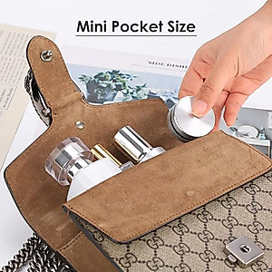 Bluetooth Mini Speaker Bone Conduction Portable Wireless Speaker Stereo Bass Sound Creative Portable Speaker Mini Size Music Player for Home,Outdoor,Travel (Silver)