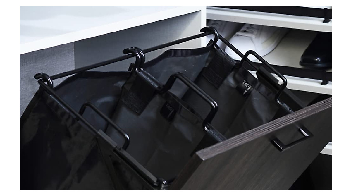 Durable Black Handles for TAG Hardware Hampers