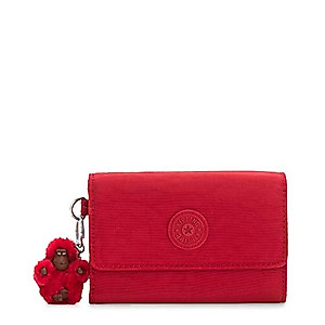 Kipling Pixi Medium Organizer Wallet Cherry Tonal
