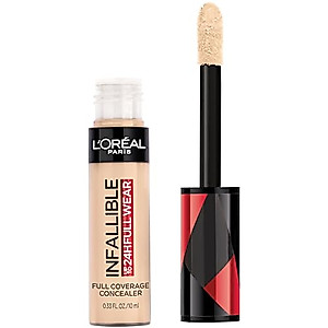 L'Oreal Paris Makeup Infallible Full Wear Waterproof Matte Concealer, Full Coverage, Fawn, 0.33 fl. oz.