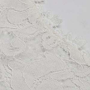 Women's White Floral Lace Slit Mermaid Wedding Dresses for Bride Summer Sleeveless Slim Maxi Long Bridal Gown