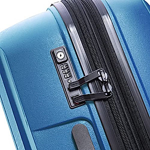 Delsey Paris Unisex Adult Expandable Suitcase, Zinc Blue, L (76 cm-102 L + 10 L)