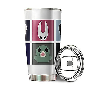 Hollow Knight Heads Tumbler 20oz & 30oz Stainless Steel Travel Mug
