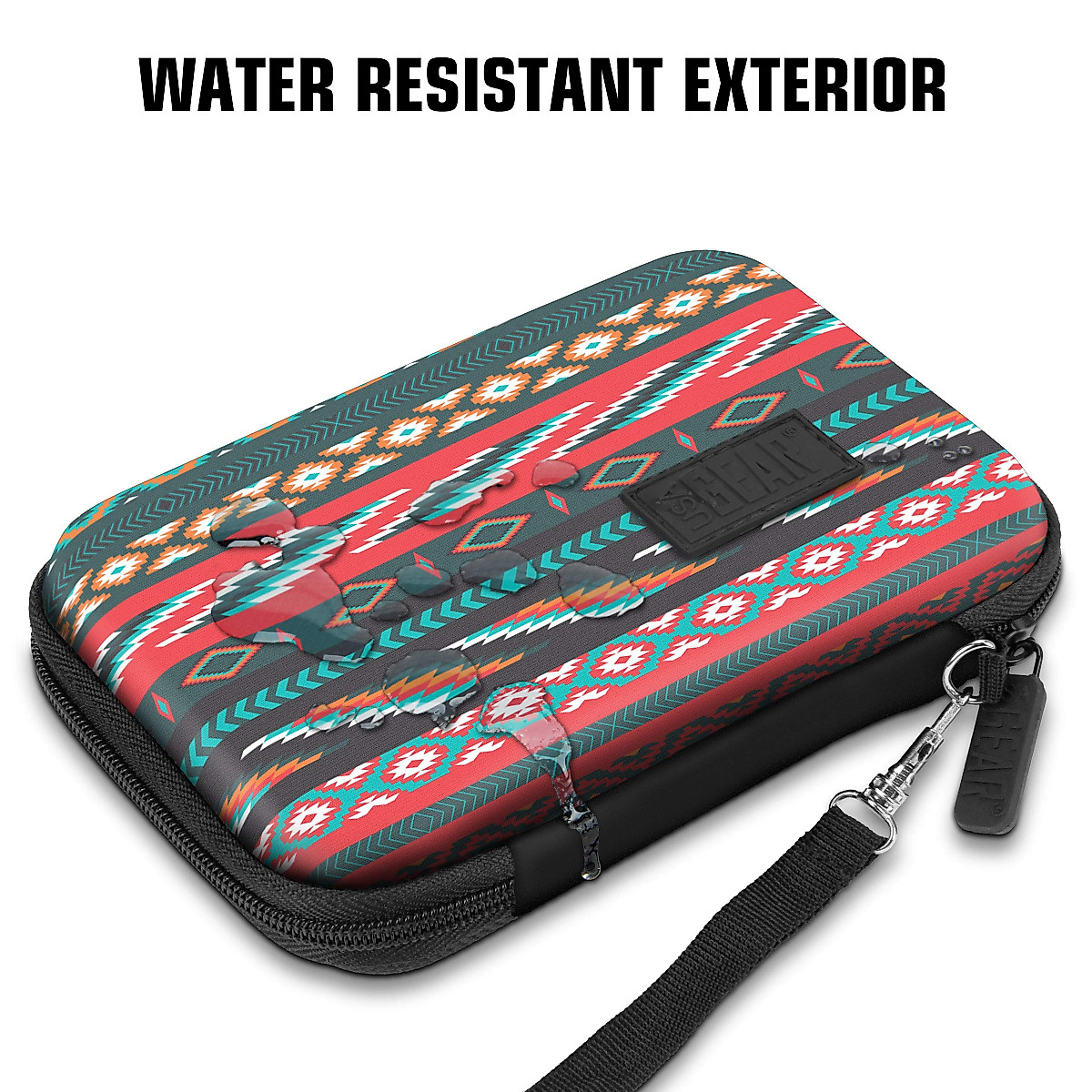 USA GEAR Multimeter Case with Hard Shell Exterior and Wrist Strap - Compatible with Innova 3320 Digital Multimeter, Crenova MS8233D, Klein Tools Multi Meter, and AstroAI Multimeter 2000 - Southwest