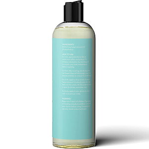 Pure Body Naturals Sweet Almond Oil for Hair and Skin, 100% Pure and Cold Pressed, Hexane Free, Skin Moisturizer, Nails, Therapeutic Massage, Carrier Oil 16 Fl. Ounce (Label Varies)