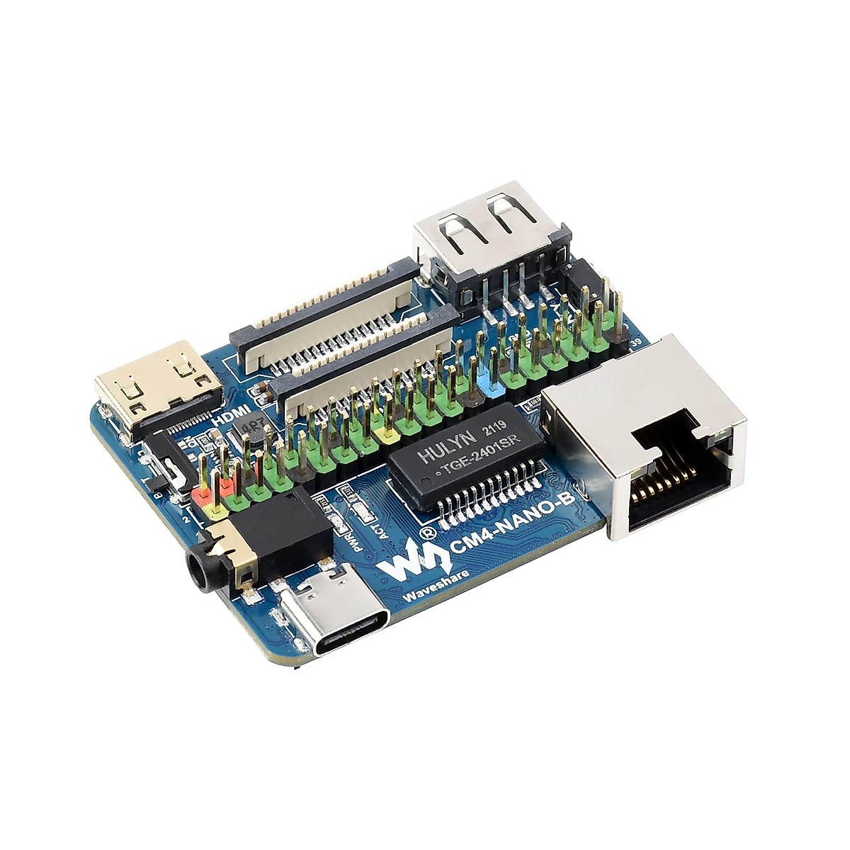 waveshare Nano Base Board Compatible with Raspberry Pi Compute Module 4