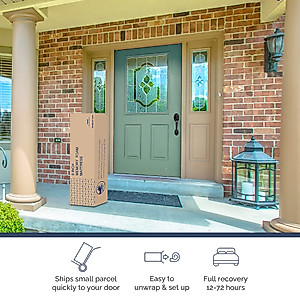 IULULU California King Mattress 8 Inch, Cooling Gel Infused Memory Foam Mattresses Medium Firm Mattress in a Box Regulates Temperature, Made in USA, 84''×72''