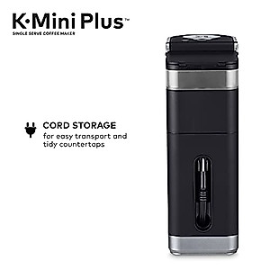 Keurig K-Mini Plus Coffee Maker with Newman's Own Organics Newman's Special Blend, 32 Count