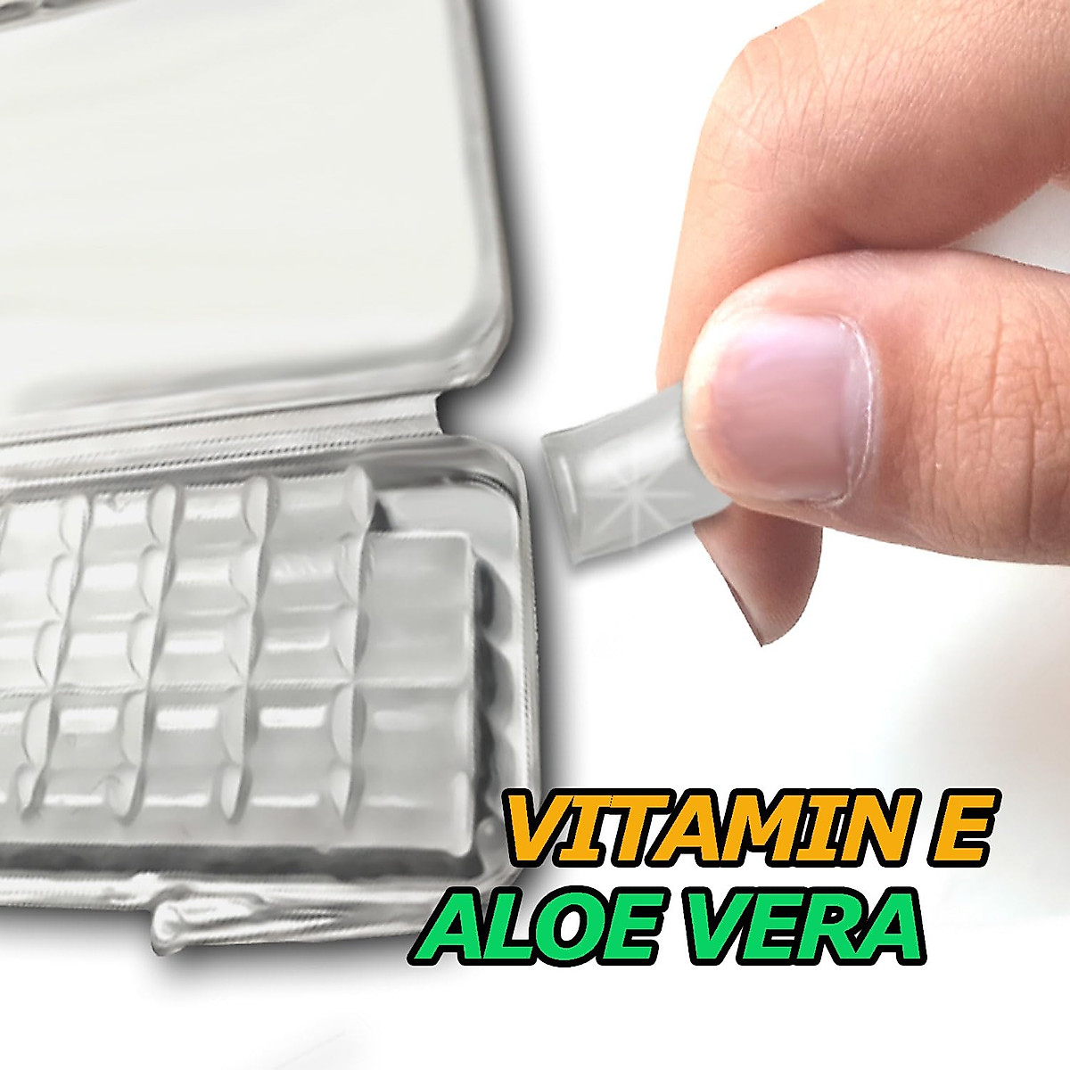 New Genuine Orthowax Plus - Now Precut with Aloe Vera and Vitamin E - Stick Better Than competitors - Orthodontic Wax for Braces Wearer (Pack of 9) - Unscented