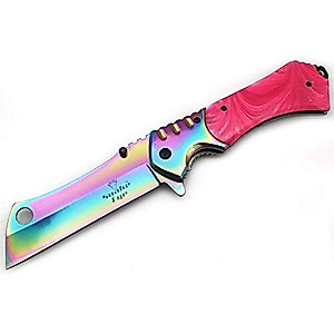 Snake Eye Tactical Heavy Duty Assisted Open Razor Style Folding Pocket Knife Outdoors Camping Hunting Fishing (RBPK)