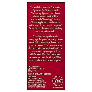 Facial Cleaning Brush by Olay ProX by Olay Advanced Facial Cleansing System Replacement Brush Heads, 2 Count
