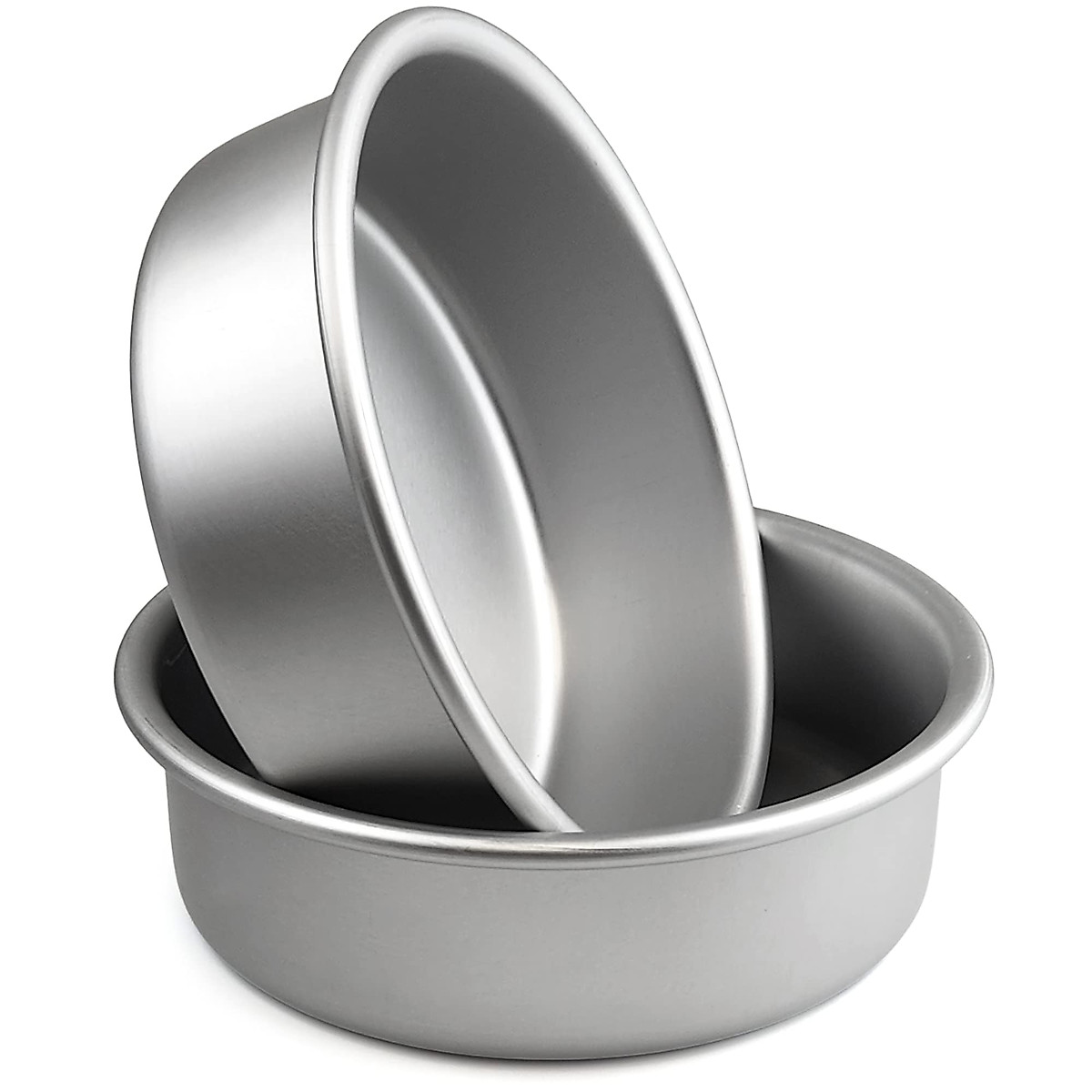 Wilton Small and Tall Pan Set – Pack of 2 Piece Cake Pans – Pan Set Made of Lightweight Aluminum – 2 x 6 inches Cake Pans Set for Baking – Pan Set for Baking Delicious Cakes