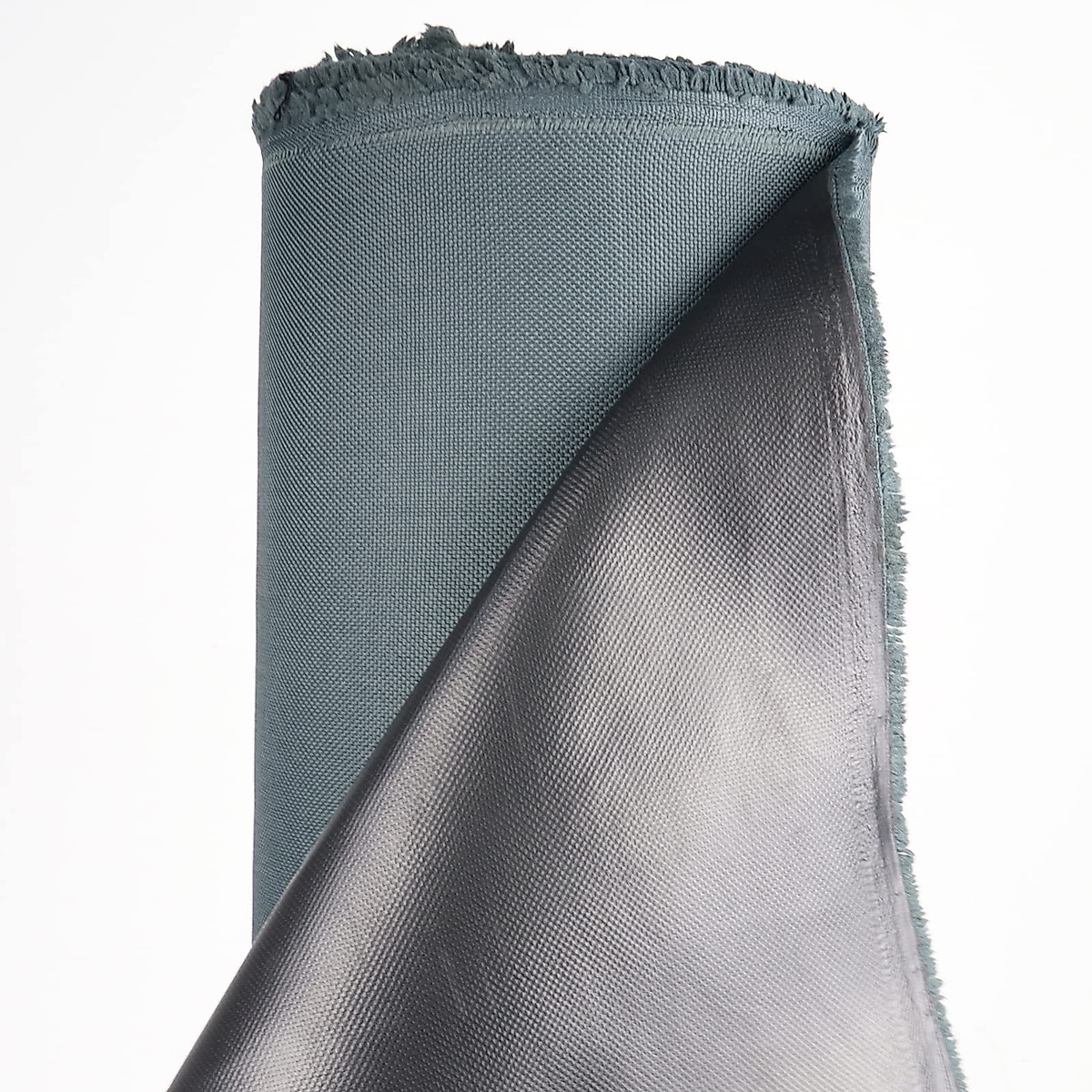 1800D Waterproof Canvas Cordura Fabric 60" Wx36" L Marine Awning Heavy Duty Fabric (PVC Backing) Anti-UV Reduce Glare Material for Outdoor/Indoor Sunbrella Tent Boat Cushion, Grey