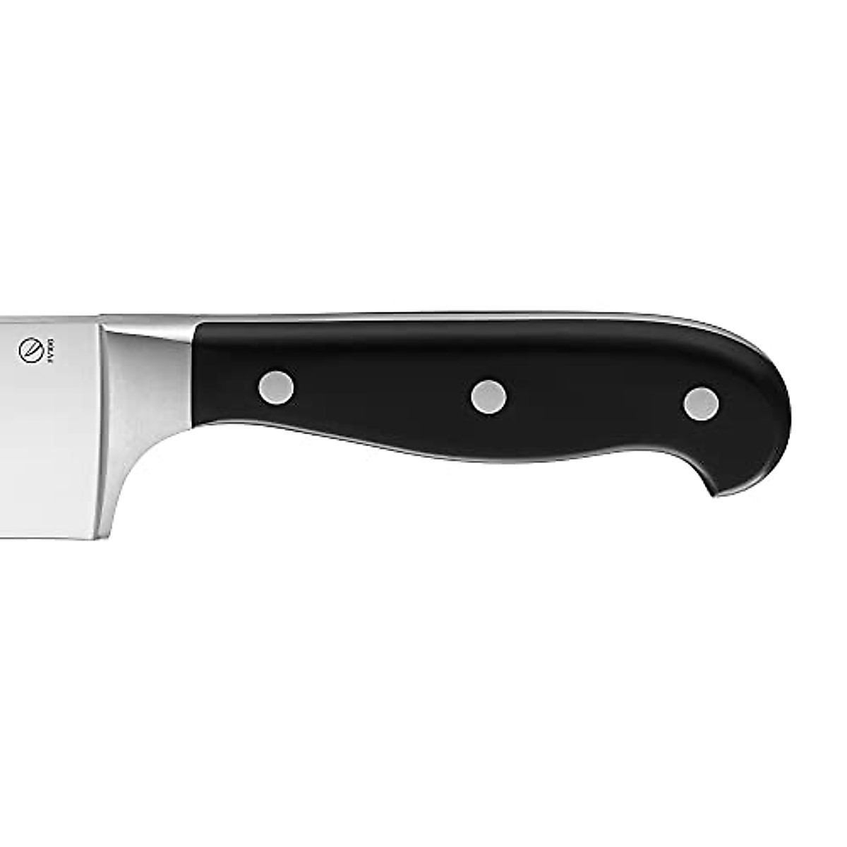 WMF Chef's Knife Spitzenklasse Plus Length 30 cm Blade Length 15 cm Performance Cut Made in Germany Forged Special Blade Steel Seamlessly Riveted Plastic Handle