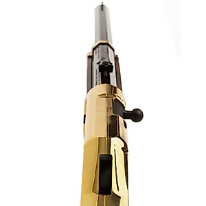 Barra Air Guns 1866 Cowboy Rifle .177 Caliber BB Gun Kit for Kids and Youth - Lever Action Pump (Gold Junior Bundle)