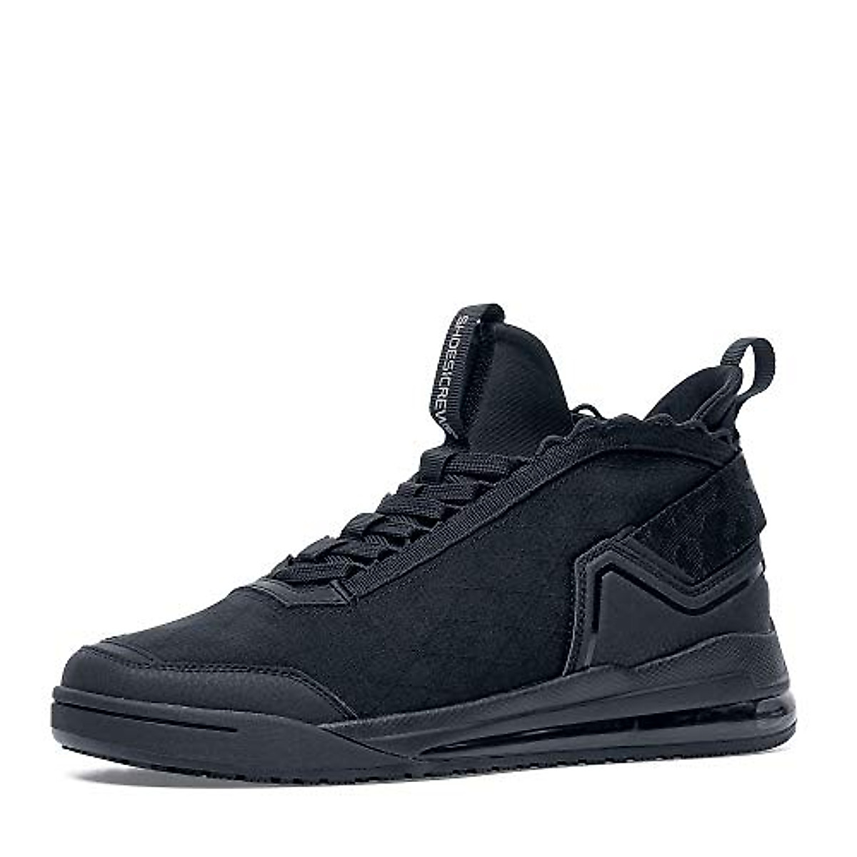 Shoes for Crews Tigon II, Men's, Women's, Unisex Slip Resistant Work Sneakers, Black, Men's 9 (Med) / Women's 10.5 (Med)