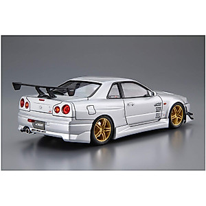 Aoshima Nissan C West BNR34 Skyline GT-R ’02 1:24 Scale Model Kit
