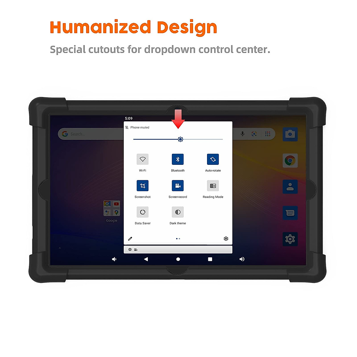 Transwon Kids Case for ZONKO K110 Tablet 10.1/ Baken L10 10.1 Case/DOOGEE T10 Tablet/Coopers ZB40 Tablet Case/ NV10 10.1 Tablet Case/YQSAVIOR ZZB CP20 Tablet Case - Black