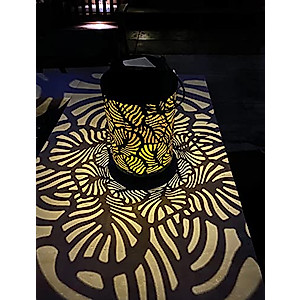 Sunset Vista Designs 93809 Collection Solar Lantern, Multicolor