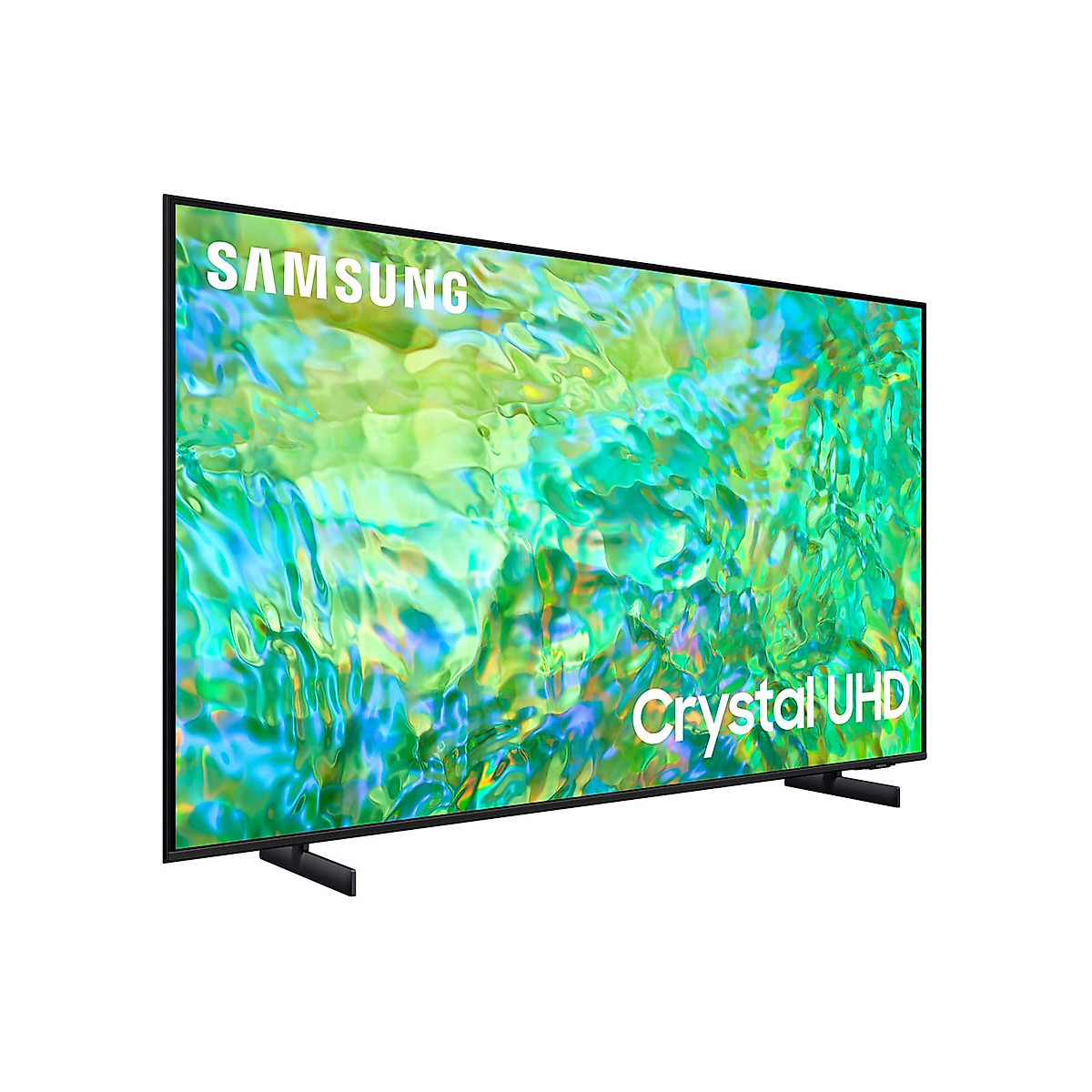SAMSUNG 43-Inch Class Crystal UHD 4K CU8000 Series PurColor, Object Tracking Sound Lite, Q-Symphony, Motion Xcelerator, Ultra Slim, Solar Remote, Smart TV with Alexa Built-in (UN43CU8000, 2023 Model)