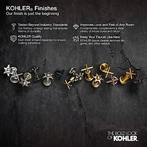 KOHLER 27052-CP Occasion Single-Function Handshower, Handheld Showerhead with 1 Spray Setting, 2.5 GPM, Polished Chrome