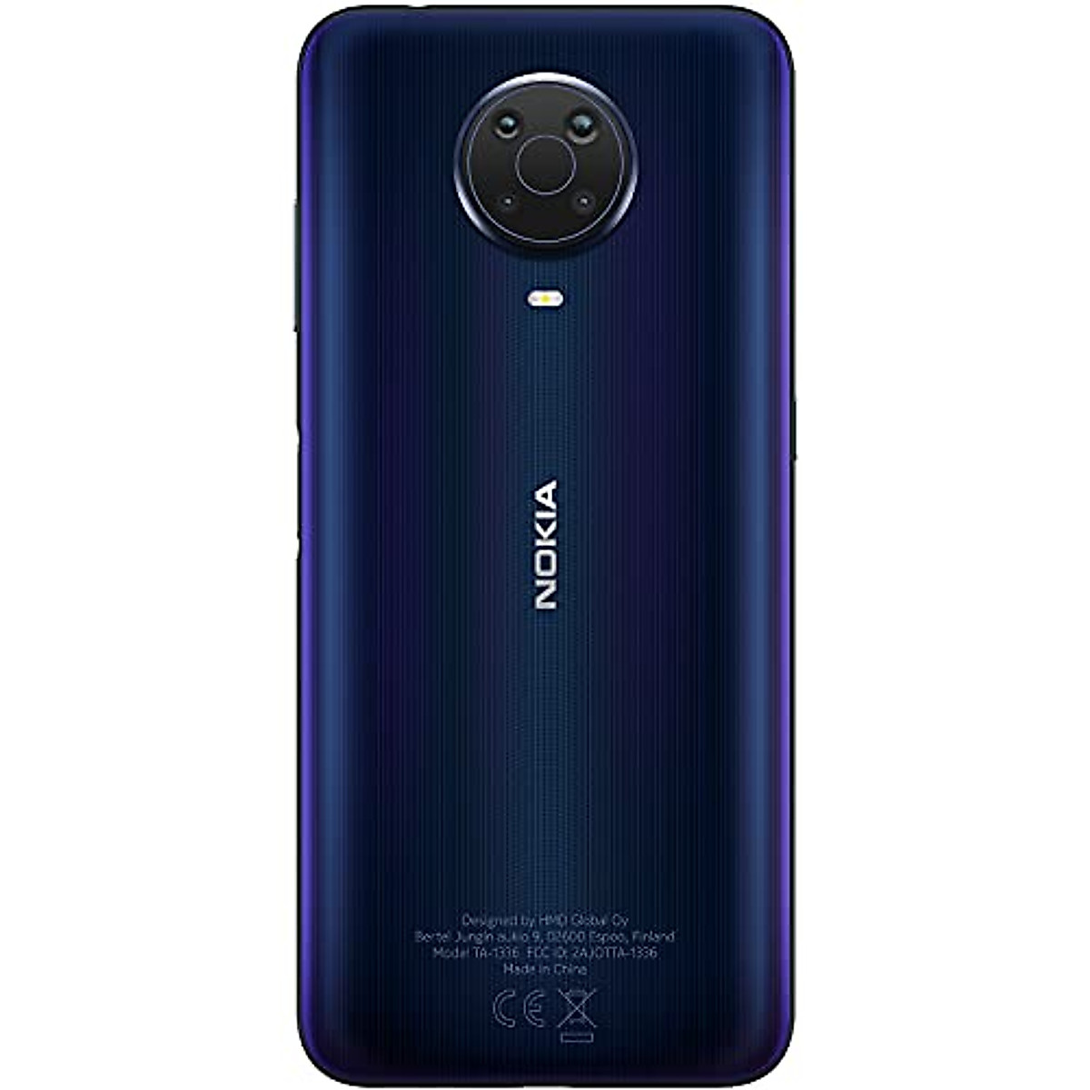 Nokia G20 TA-1365 Dual 128GB 4GB RAM Factory Unlocked (GSM Only | No CDMA - not Compatible with Verizon/Sprint) International Version – Night Dark Blue