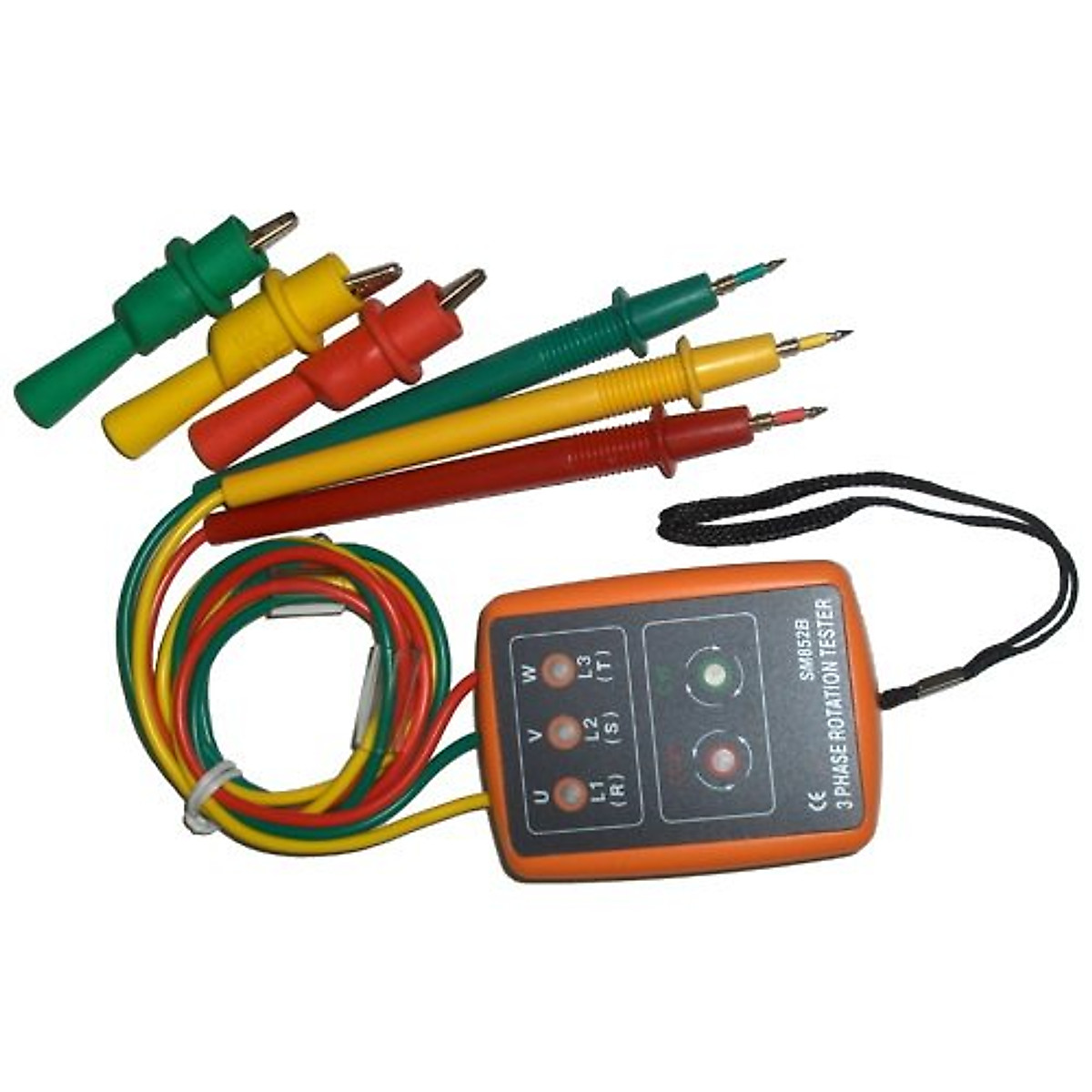 HQRP 3 Phase Sequence Rotation Tester LED Indicator Detector Checker