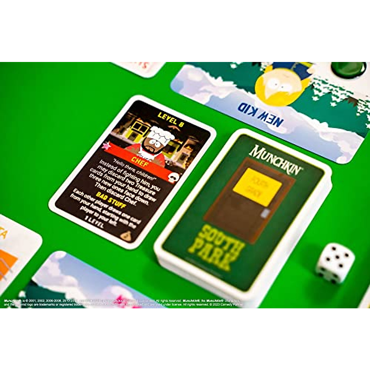 USAOPOLY Munchkin South Park | Card Game Featuring South Park Characters | Based on The Steve Jackson Munchkin Games | Officially-Licensed Comedy Central & South Park Board Game & Merchandise.