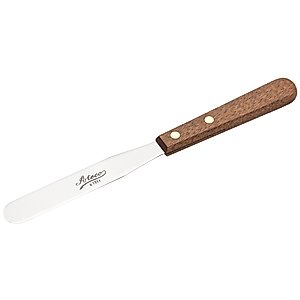 Ateco Straight Spatula, 4.5 Inch, Wood