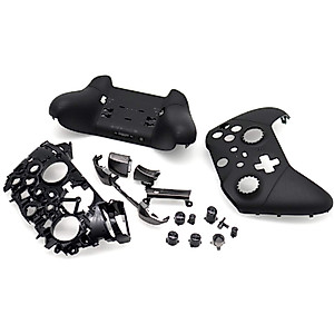 Deal4GO Full Shell Housing Case kit with RB LB Trigger Bumper Face Button Set Replacement for Xbox One Elite 2 Controller