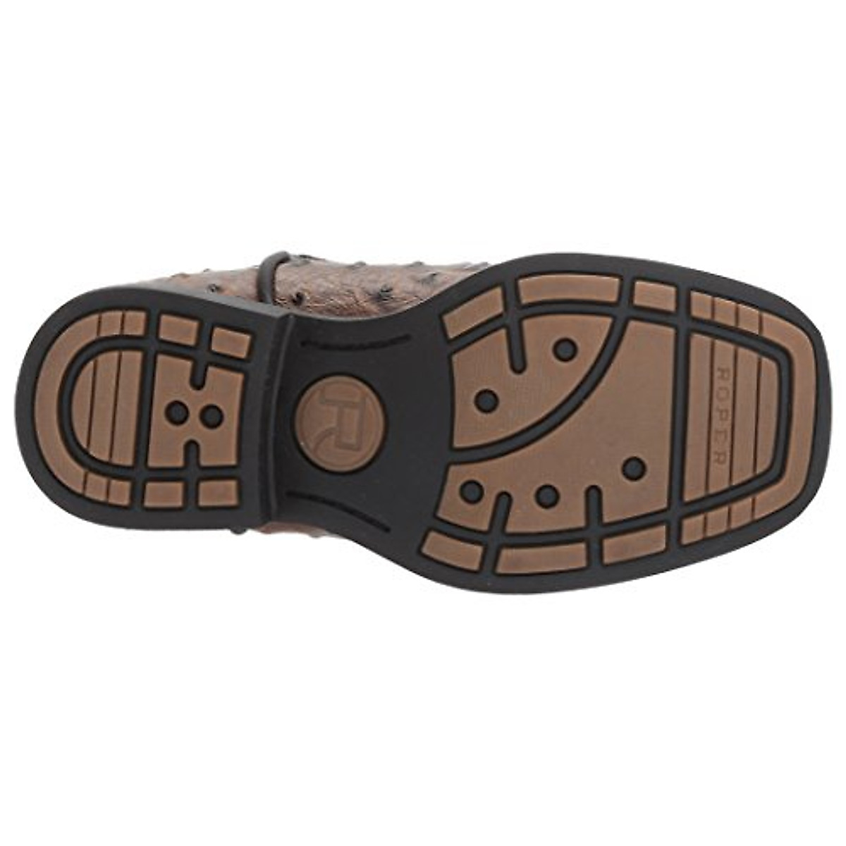 Roper Infants Cowbabies Cowboy Cool Boot, Brown, 4