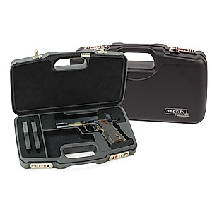 Negrini Cases 2018SR/5126 Dedicated 1911 Handgun Case, Black/Black