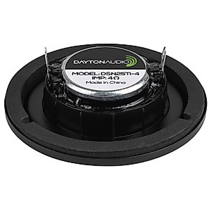 Dayton Audio DSN25Ti-4 1" Titanium Dome Neodymium Tweeter with Steel Frame 4 Ohm