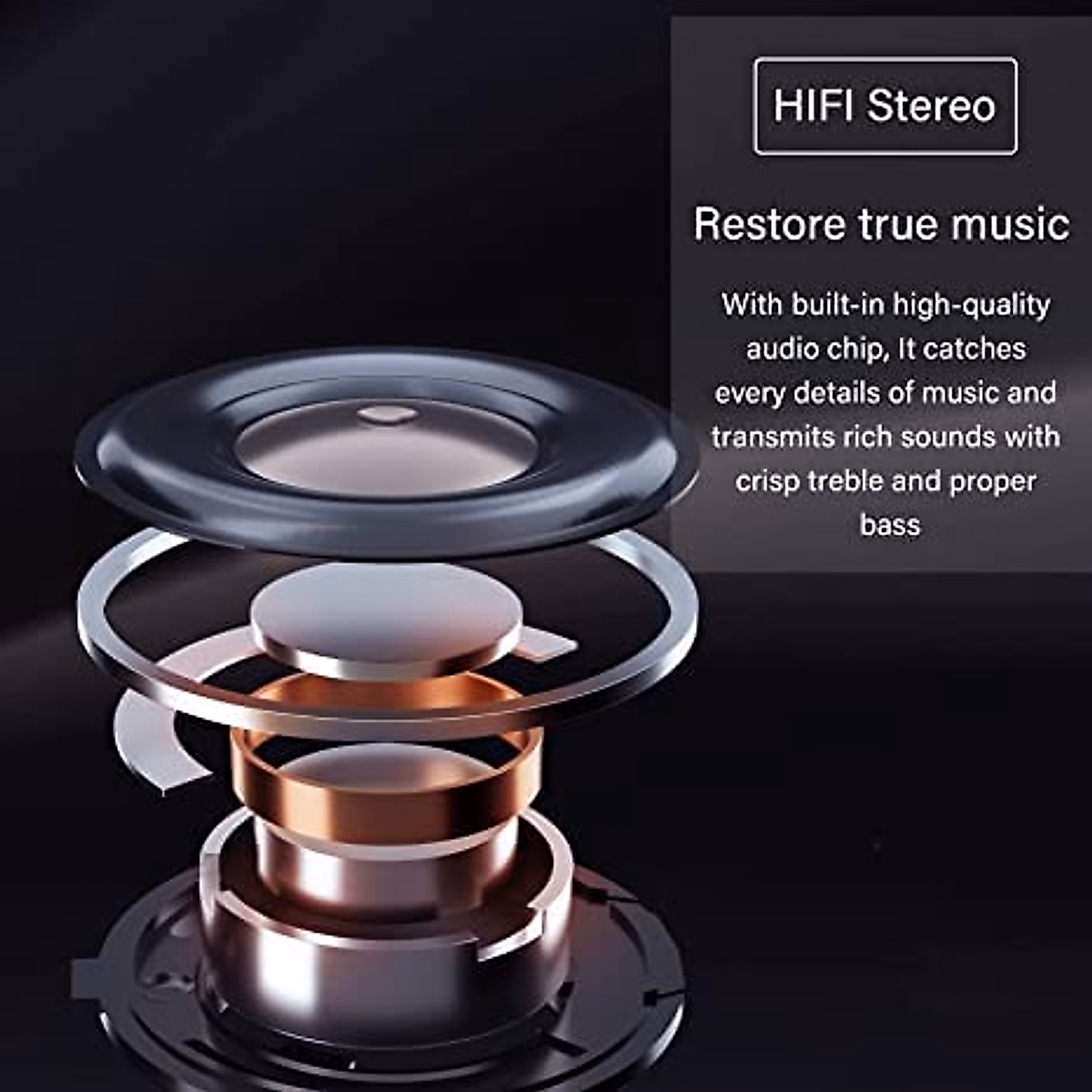Wireless Earbuds, Bluetooth Headphones IPX7 Waterproof Wireless Bluetooth with Charging Case 24H Playtime, Pop-ups Auto Pairing Hi-Fi Stereo Sound Headset for iPhone/Samsung/iOS/Android1