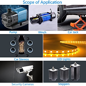 12V 100A 1200W DC Switching Power Supply Adapter PSU AC-DC 12Volt Industrial Transformer Converter 0-80/50amps LED Drive Lamp Meter Semiconductor Motor Pump Winch Stereos Amplifier Fan SMPS 110V/220V