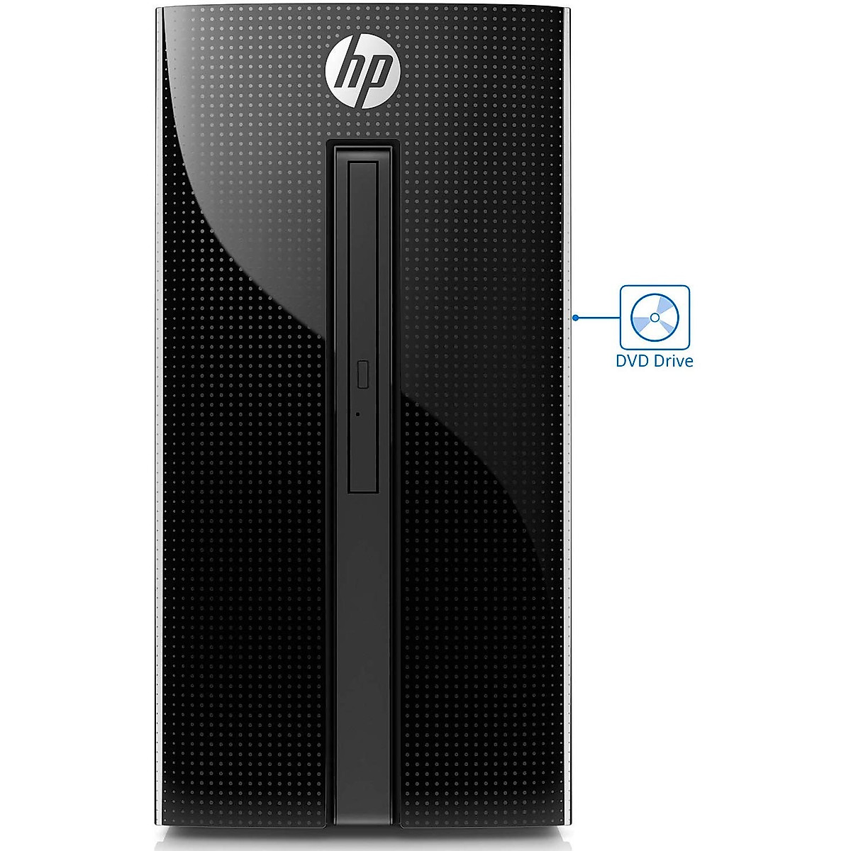 HP Pavilion 460 Business Premium High Performance Desktop Computer, Intel Quad-Core i7-7700T 2.9GHz Up to 3.8GHz, 8GB DDR4, 1TB HDD, DVD Burner, Bluetooth, Wireless-AC, USB 3.0, Windows 10