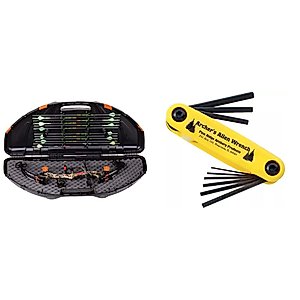 Flambeau Outdoors 6461SC Safe Shot Bow Case and Pine Ridge Archery Allen Wrench Set
