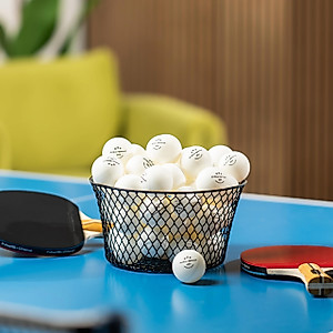 PRO SPIN Ping Pong Balls - White 3-Star 40+ Table Tennis Balls (Pack of 24) | High-Performance ABS Training Balls | Ultimate Durability for Indoor/Outdoor Ping Pong Tables