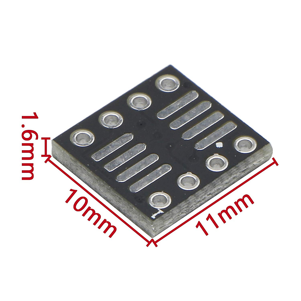 JIUWU 8 Pin Double-Side Prototype Printed Circuit PCB Adapter Universal ...