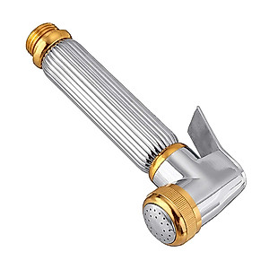 ZGJHFF Zinc Alloy Handheld Ruled Bathroom Bidet Portable Pressurized Toilet Bidet Spray Shower Head Water Sprayer Cloth Diaper Sprayer