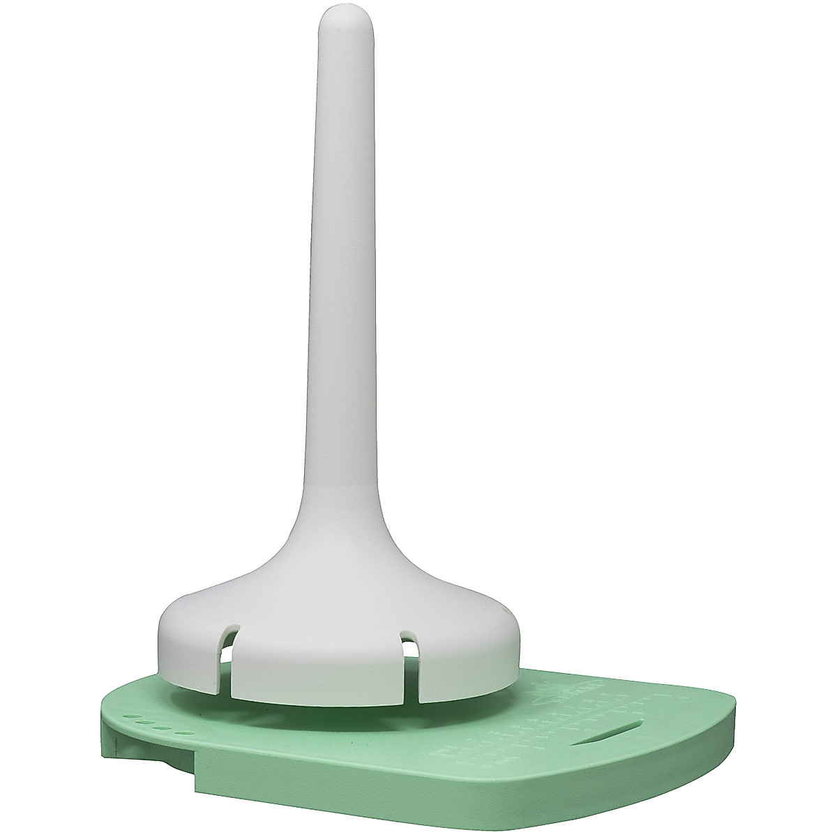 Yarn Dispenser by Yarn Valet – Non-Slip Base with Built-in Holder for Markers, Pattern and 4” Gauge Ruler