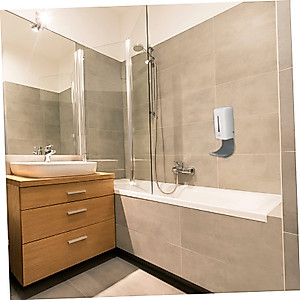 Cabilock 1Pc Water Tray Cup Dispenser soap drip Catcher Hand Gel Dispenser Tray drip Tray for Laundry Cup bark Liquid Laundry Plastic Soap Dispenser Holder Foamer Manual