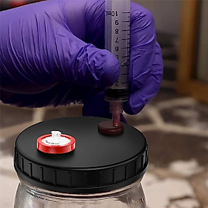 Syringe Filters PTFE Hydrophobic 25 mm 0.45um Non Sterile 50/pk by KS-Tek