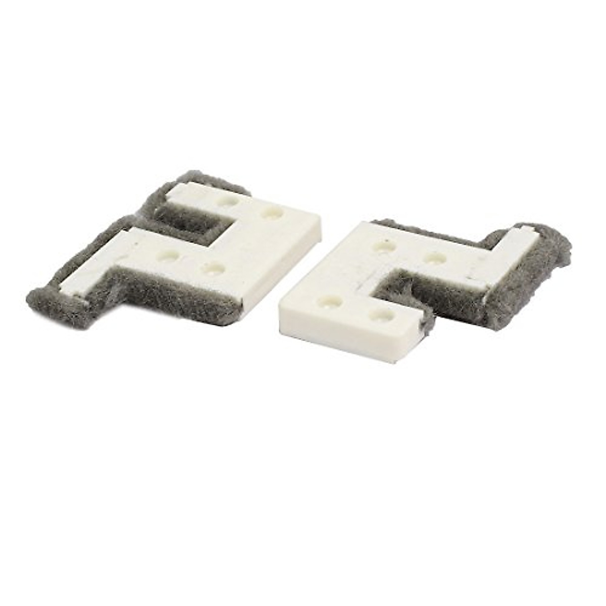 Aexit Sliding Sash Window PVC Windproof Sealed Block Set for 88mm-90mm Frame Width (a5fa783f0feaea9645d94a5fbda4443a)