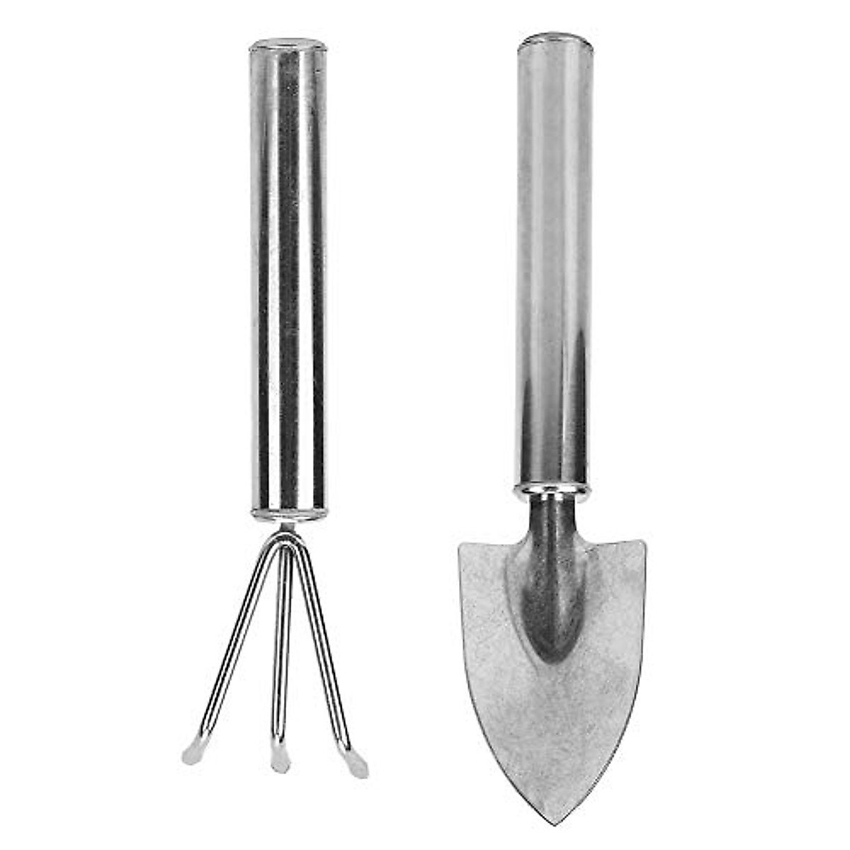 Alinory Garden Digging Tool, Garden Rake, Durable Labor‑Saving Comfortable Small Rust‑Proof for Bonsai Plants Planting Flowers Transplanting