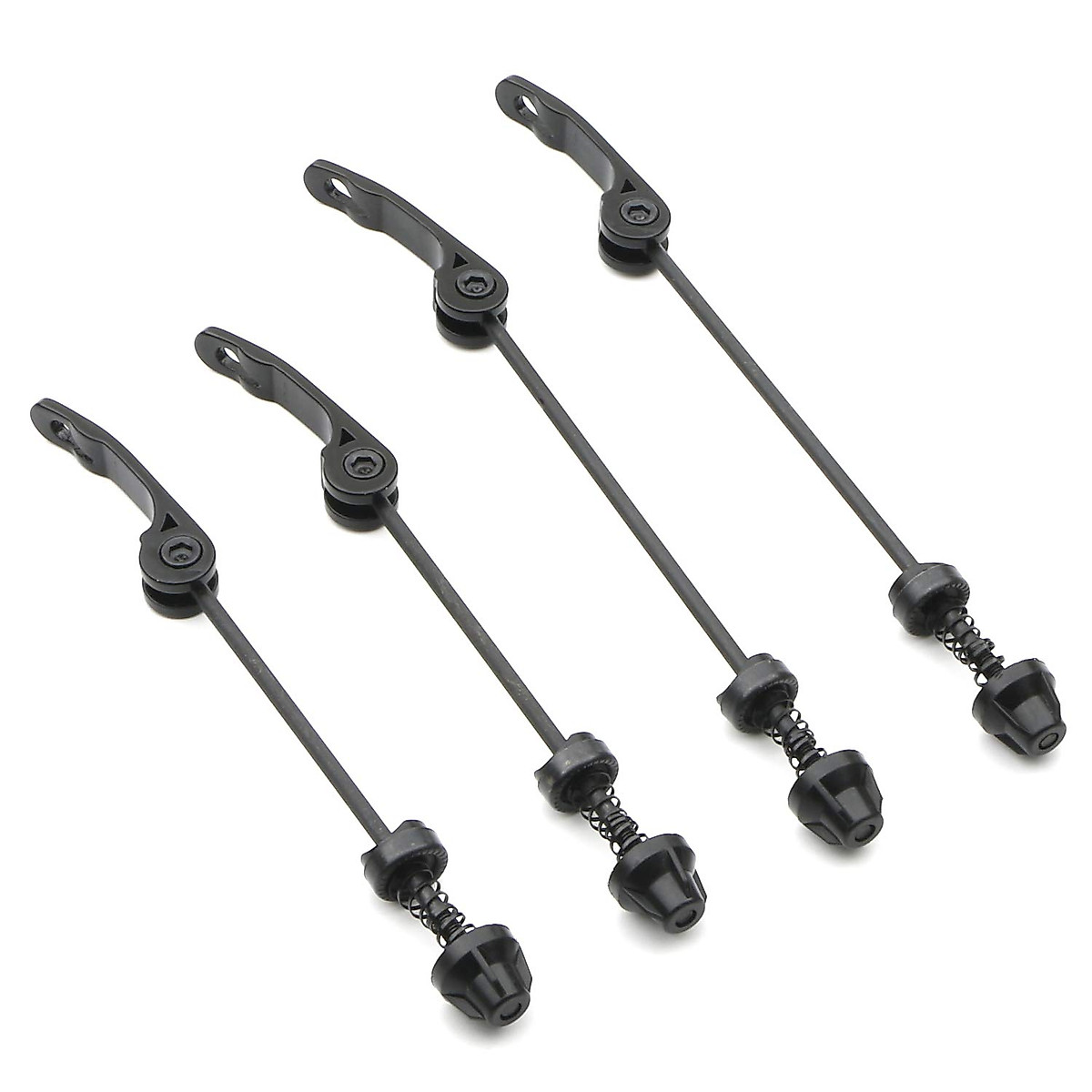 Rowiz 2 Pair Quick Release Bicycle Skewer, Road Mountain Bike Front and Rear Axle Hollow Shaft Set