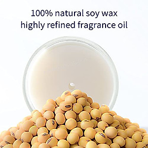 subrtex Juniper & Lavender Scented Candles for Women, 7oz Small Jar Single Wick Candle, 40 Hours of Burn Time, Highly Scented Aromatherapy Candle Valentine's Day Gift for Bathing Massage