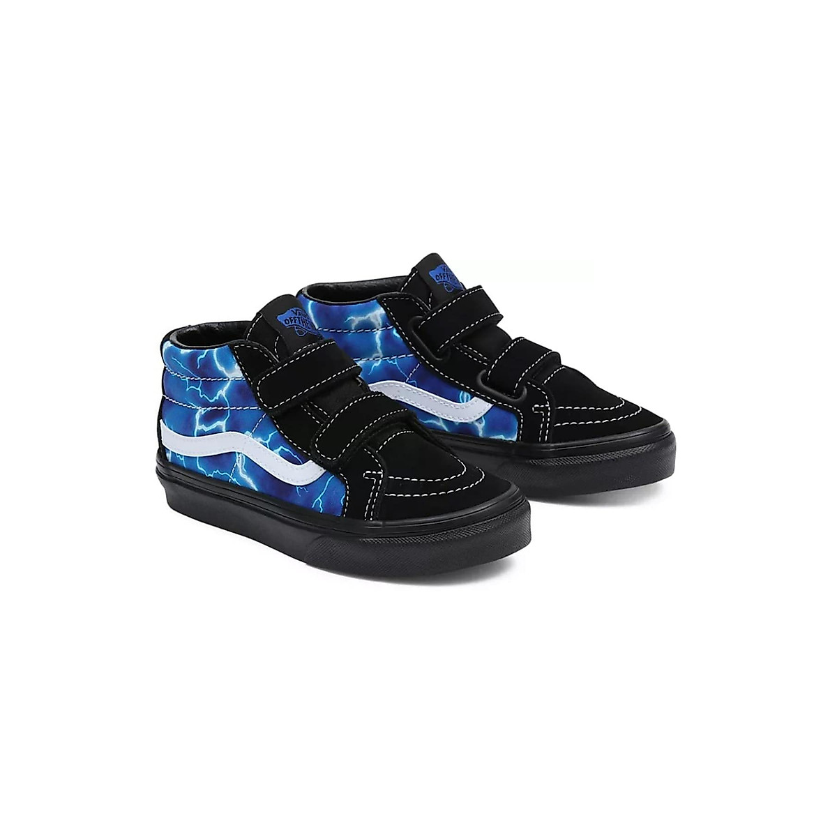 Vans K SK8-MID Reissue V Black/Blue Size : 12
